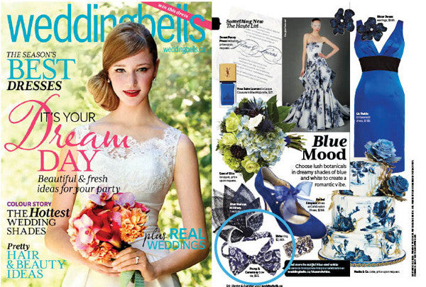 Press - Pomp & Ceremony featured in Wedding Bells Magazine